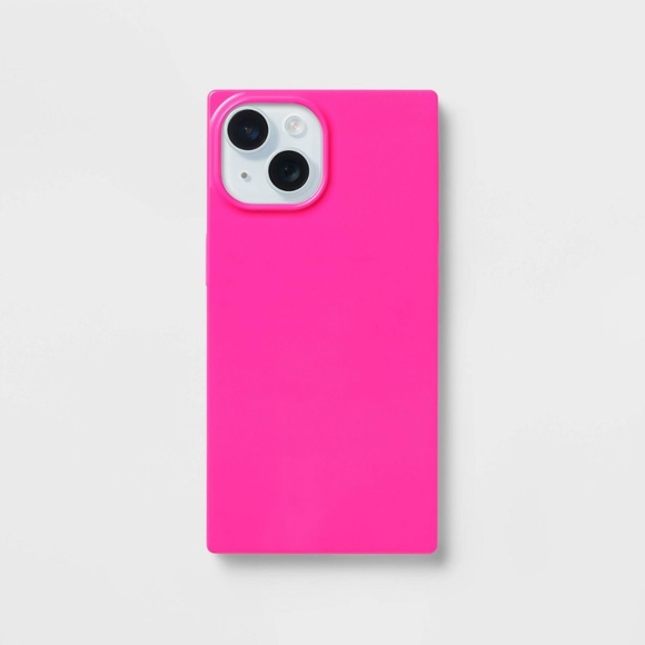 heyday | Accessories | New Heyday Square Edge Iphone 5 Pro Neon Pink ...